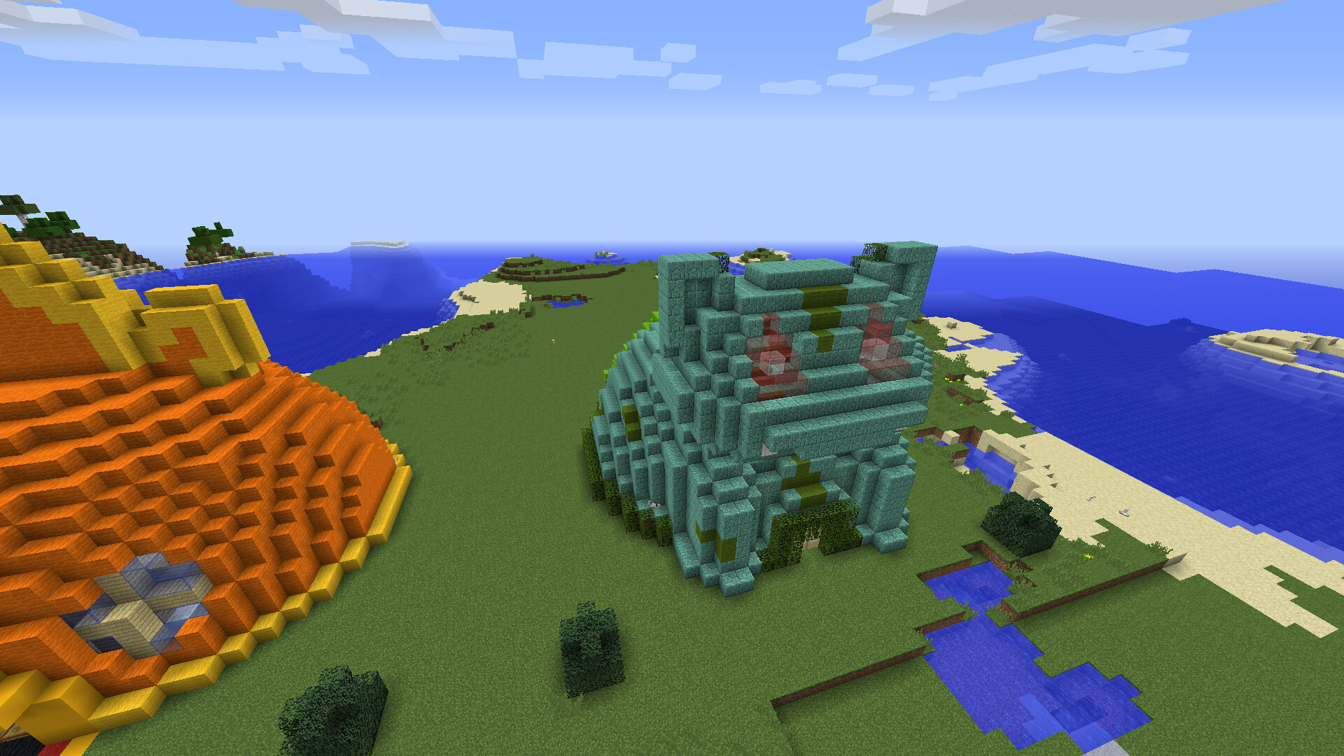 Bulbasaur house Minecraft Map