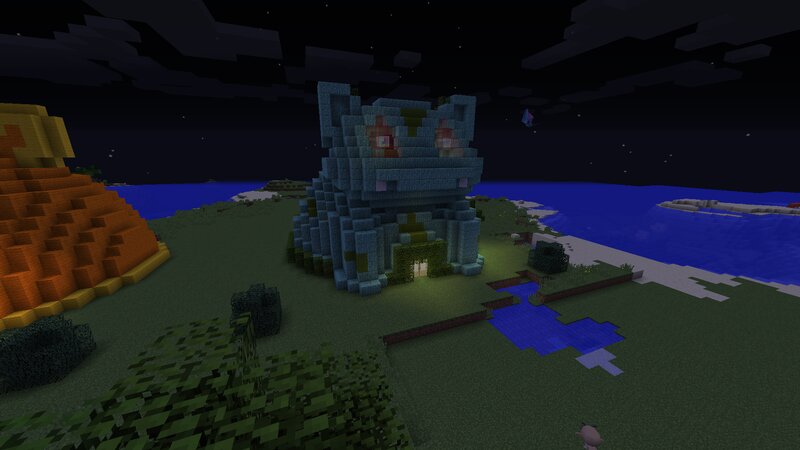 Bulbasaur house Minecraft Map