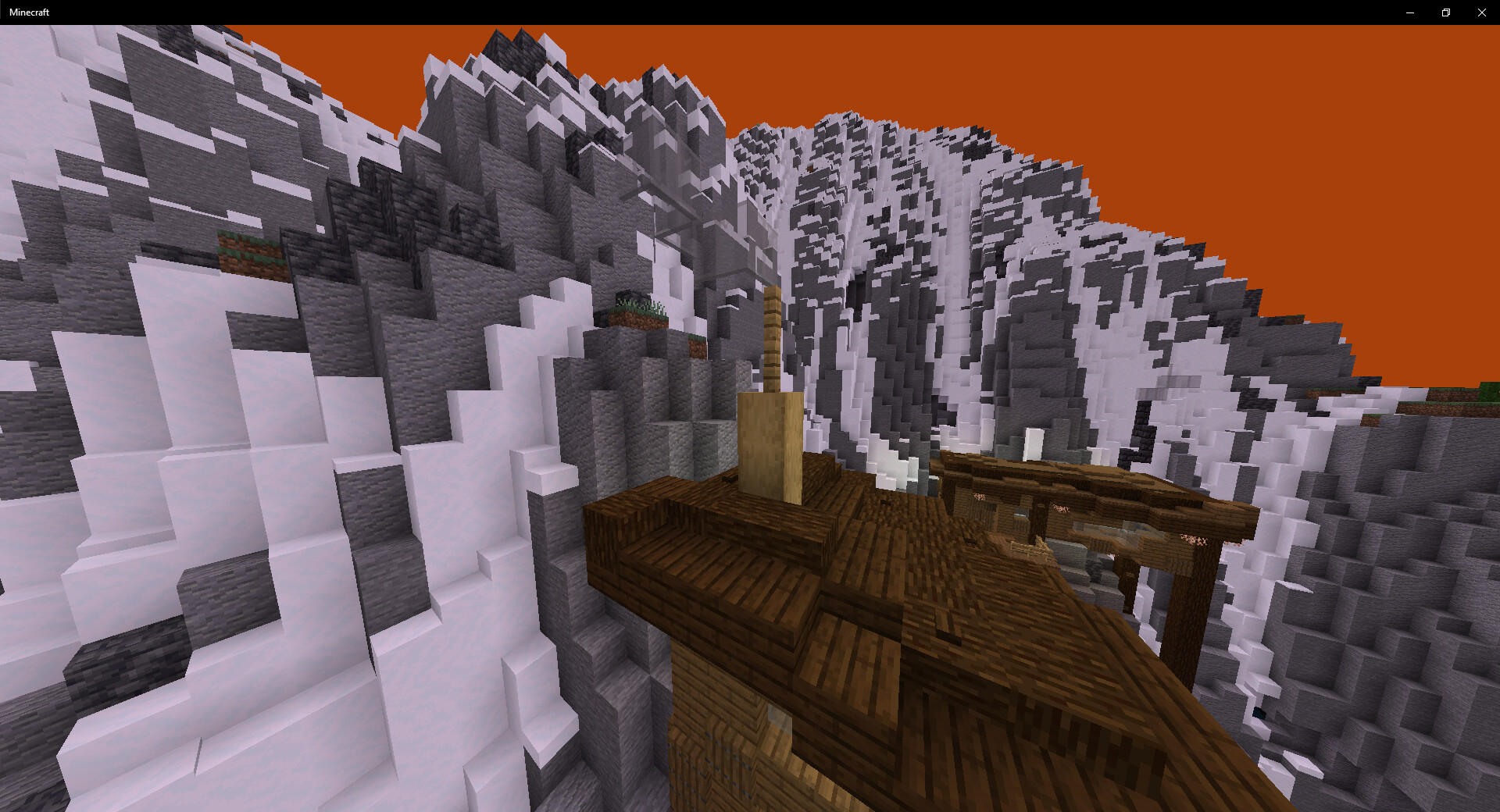 roof top builds Minecraft Map