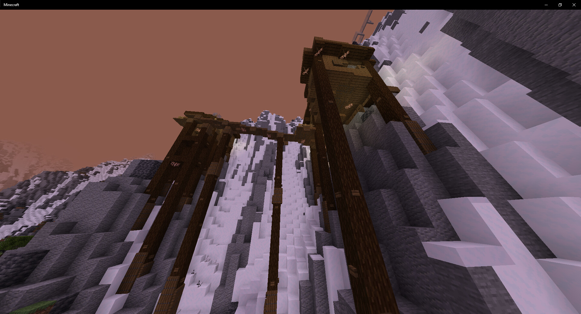 roof top builds Minecraft Map