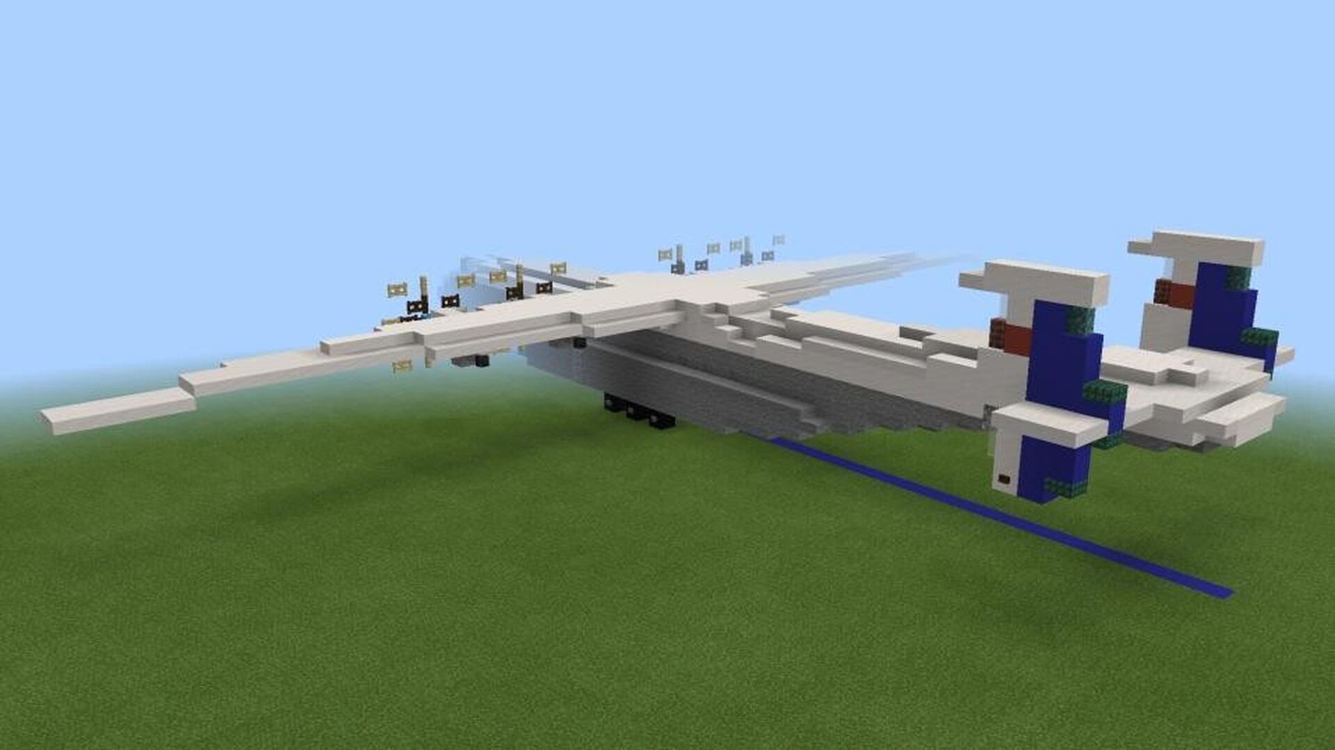 1:1 scale An-22 Minecraft Map