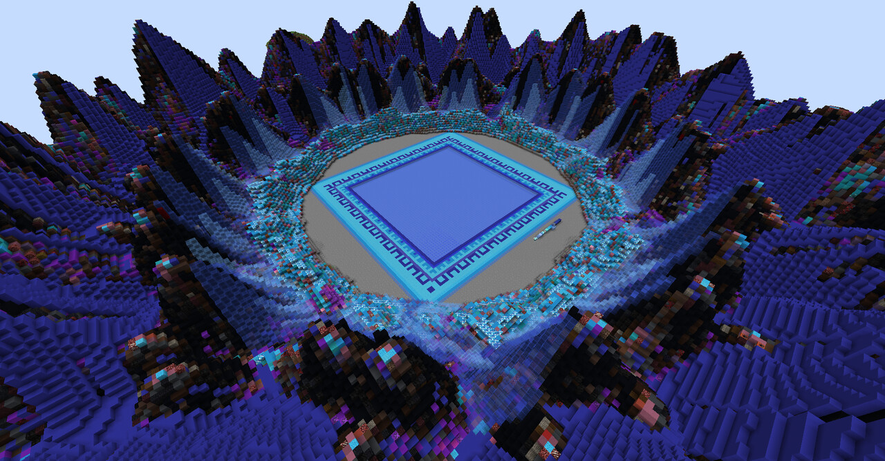 Galaxy mine Minecraft Map