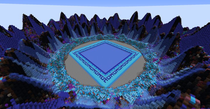 Galaxy mine Minecraft Map