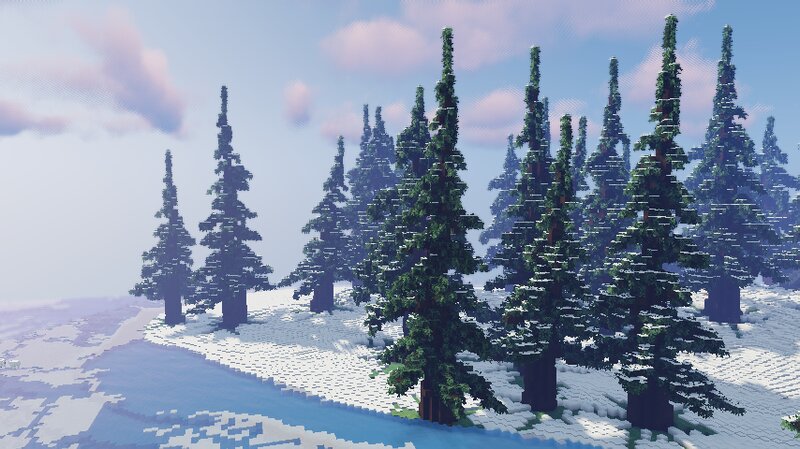 The Ice Age - 1536x1536 Map Minecraft Map