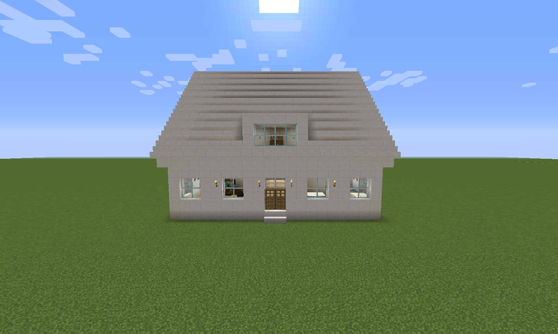 Quartz House Minecraft Map