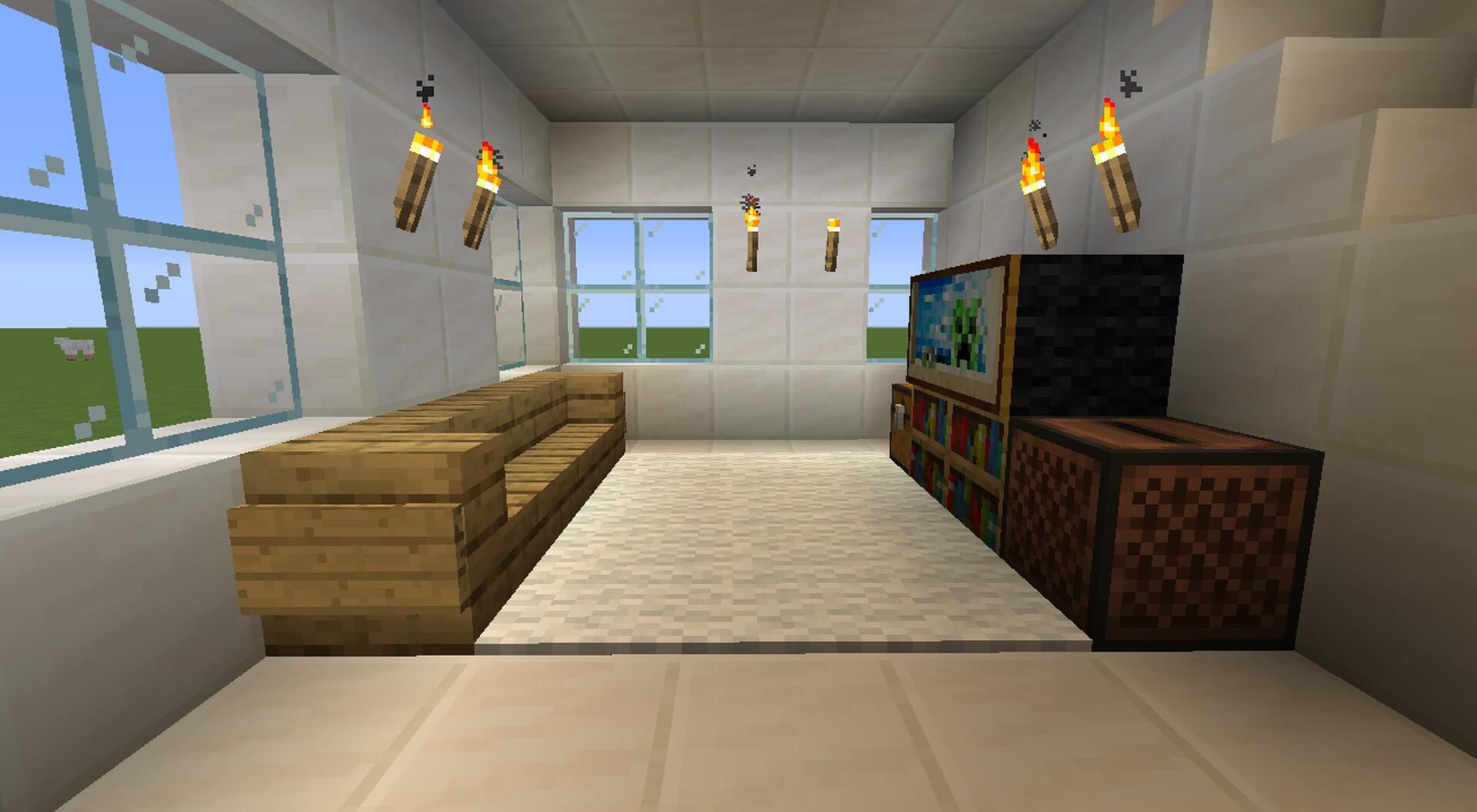 Quartz House Minecraft Map