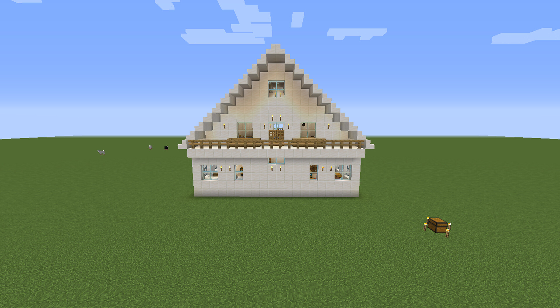 Quartz House Minecraft Map