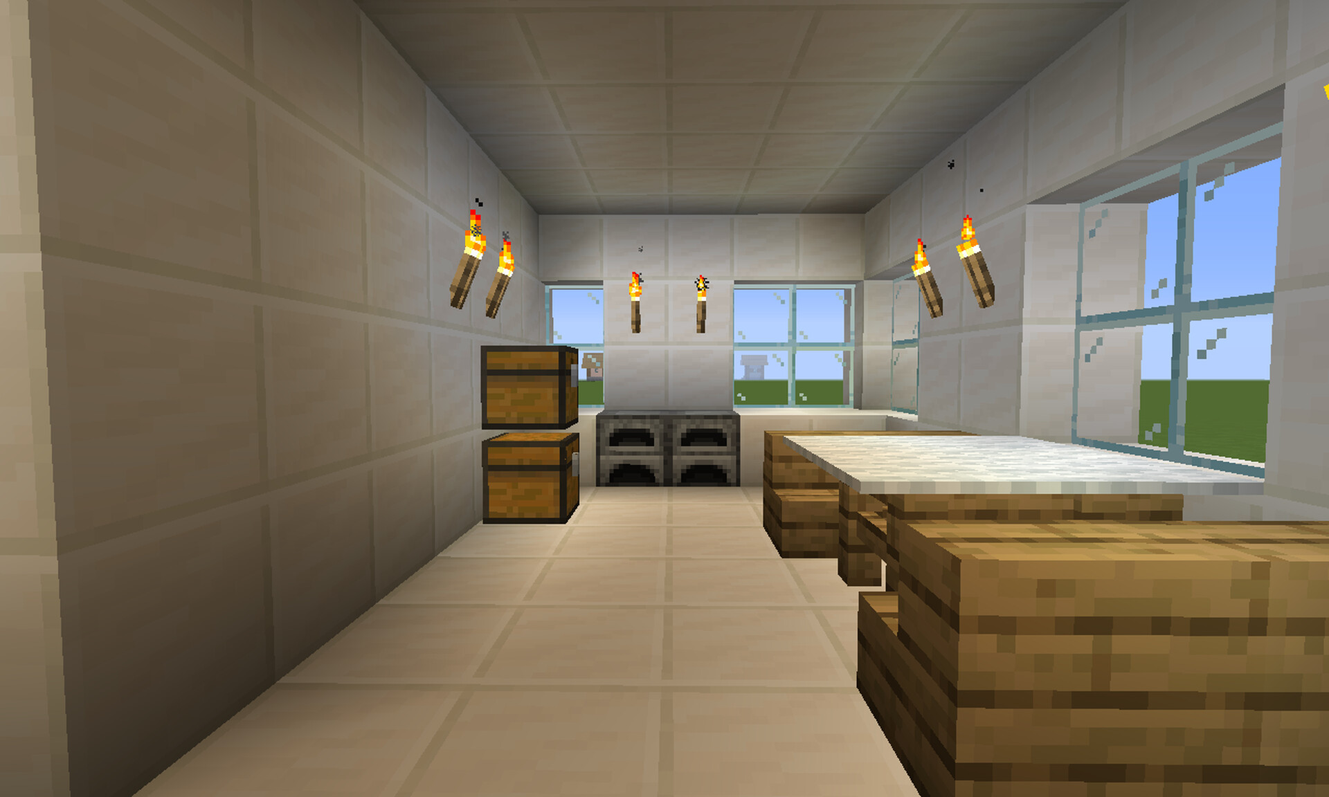 Quartz House Minecraft Map