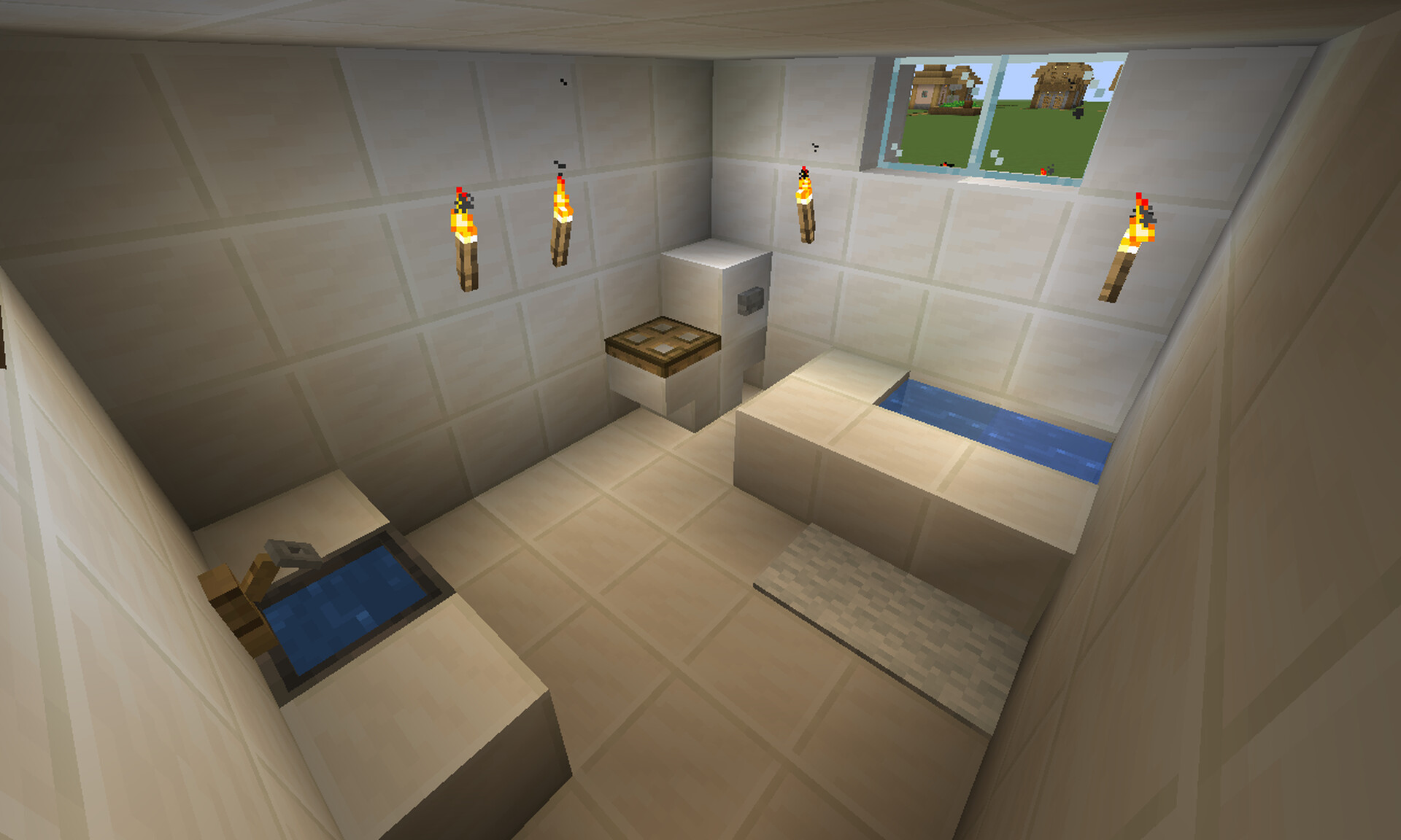 Quartz House Minecraft Map