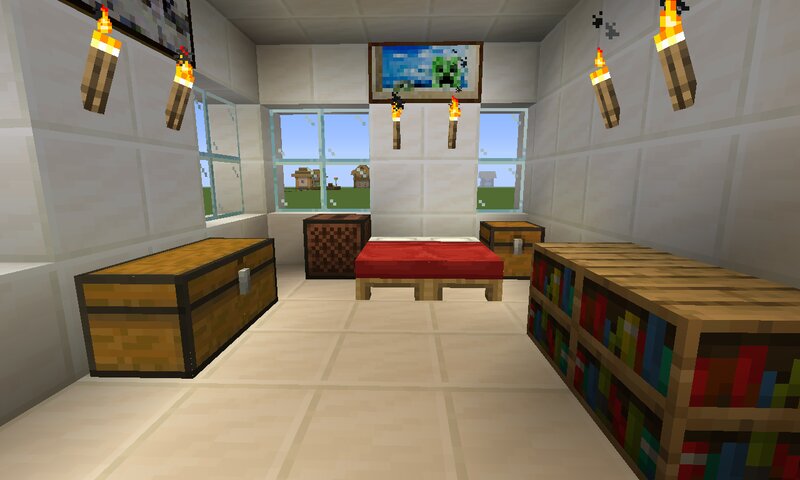Quartz House Minecraft Map