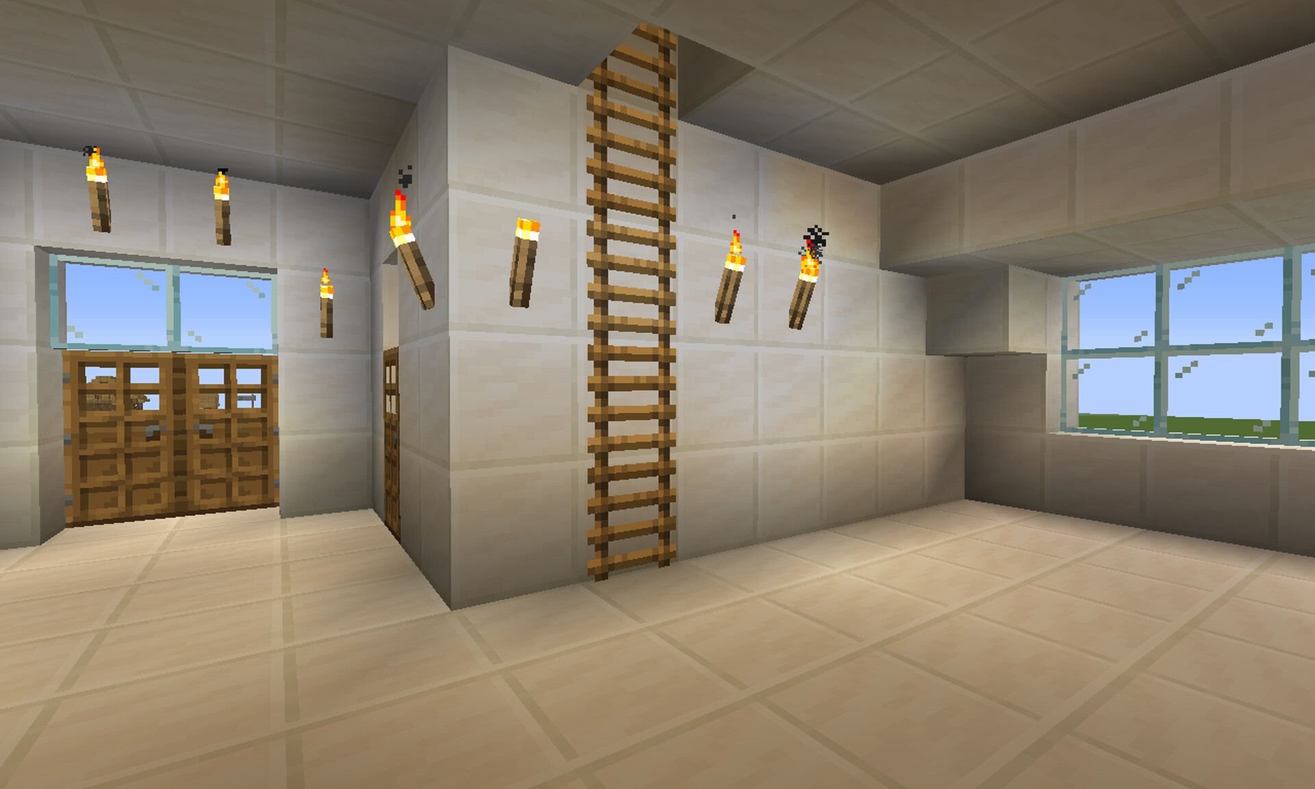 Quartz House Minecraft Map