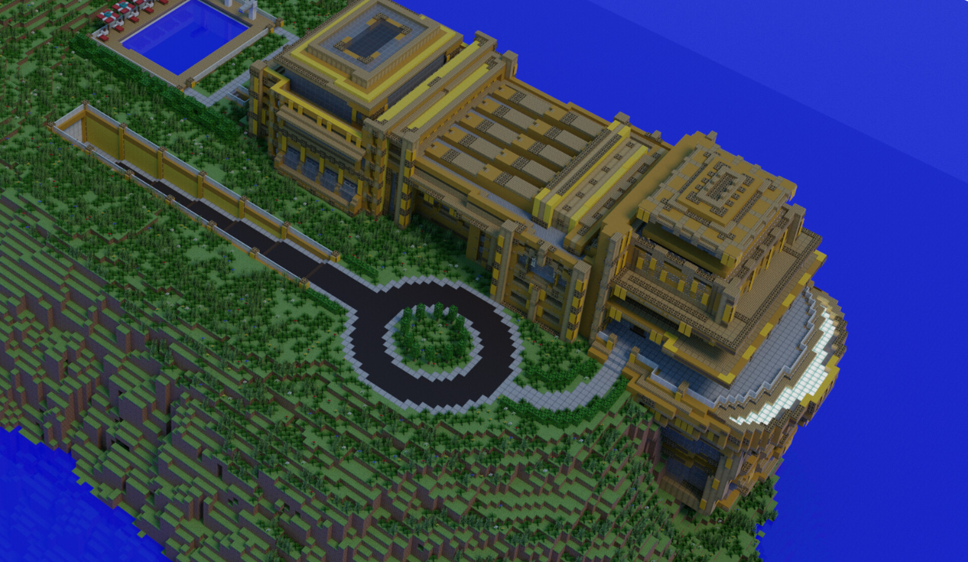 The Malibu Retreat || A Marvel Comics Build Minecraft Map