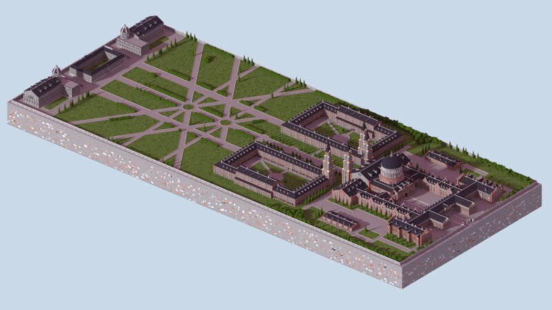 Attack on Titan - Mitras Palace Minecraft Map