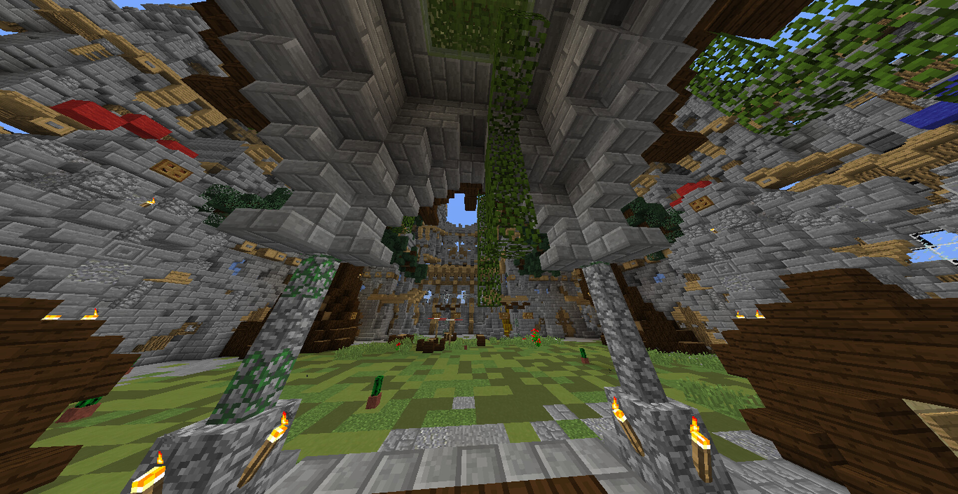medieval spawn hub Minecraft Map