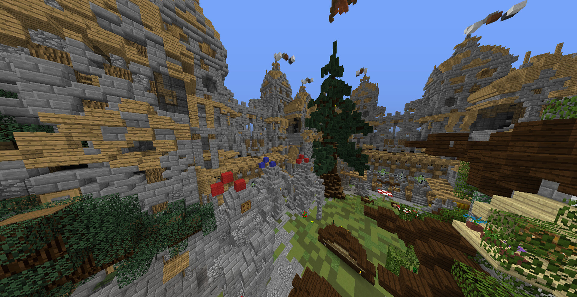 medieval spawn hub Minecraft Map