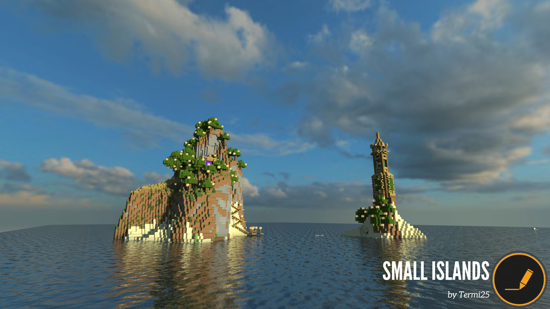 Island Base Complex Minecraft Map