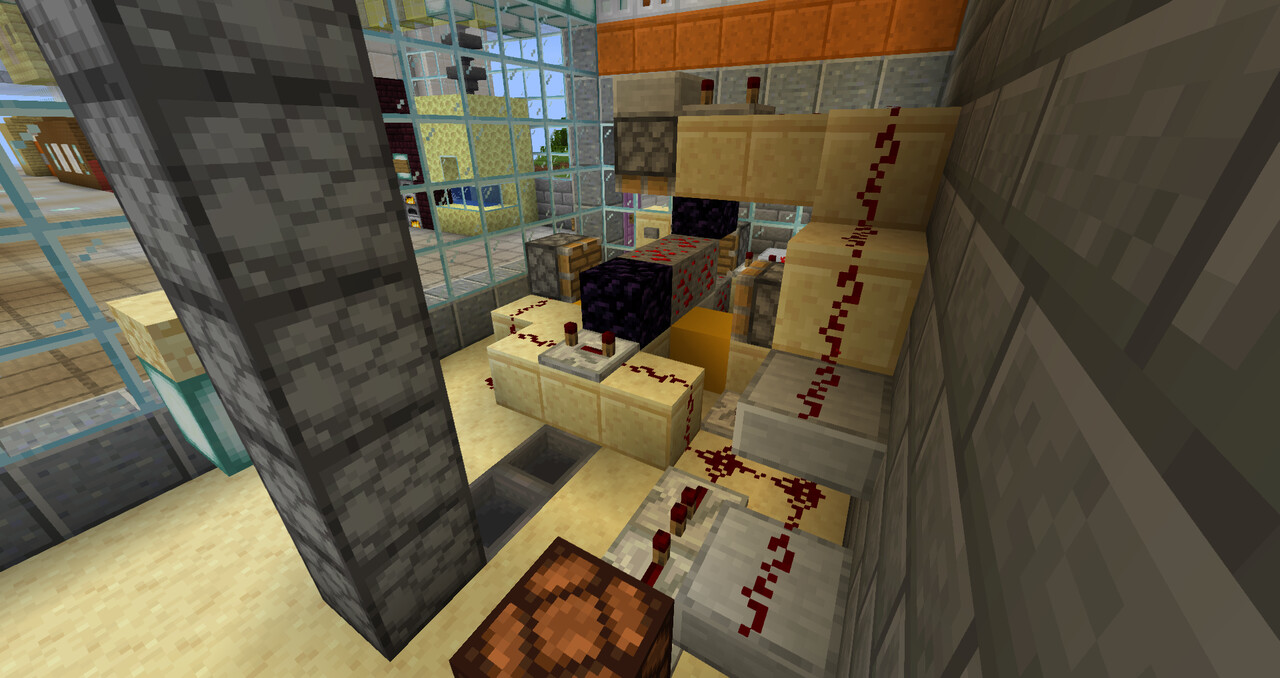 Working Redstone Factory Minecraft Map