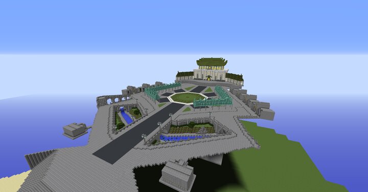 Zaofu (close to 1:1 scale) Minecraft Map