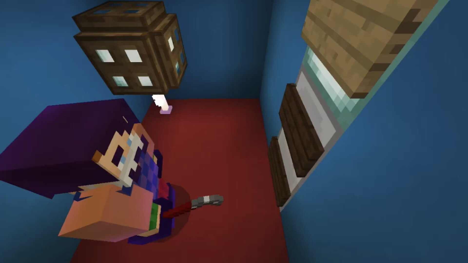 Hello Neighbor Custom house Pre alpha remake Minecraft Map