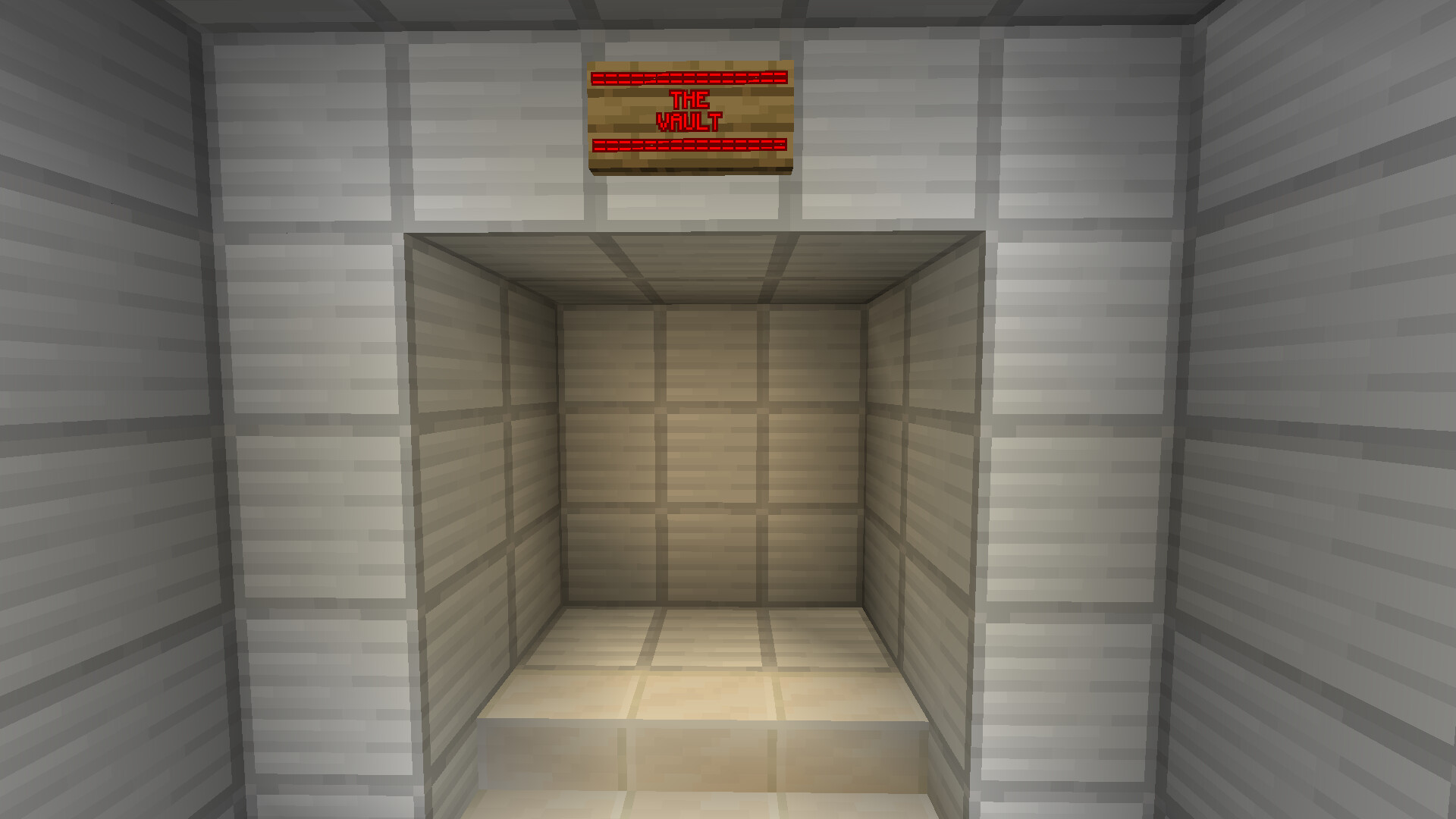 Secret Bunker Minecraft Map