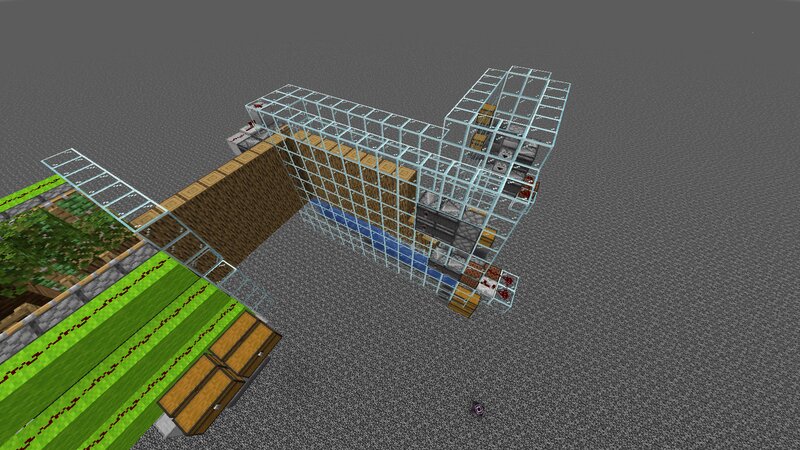 No TNT Auto Tree Farm with Vanilla Plus! Minecraft Map