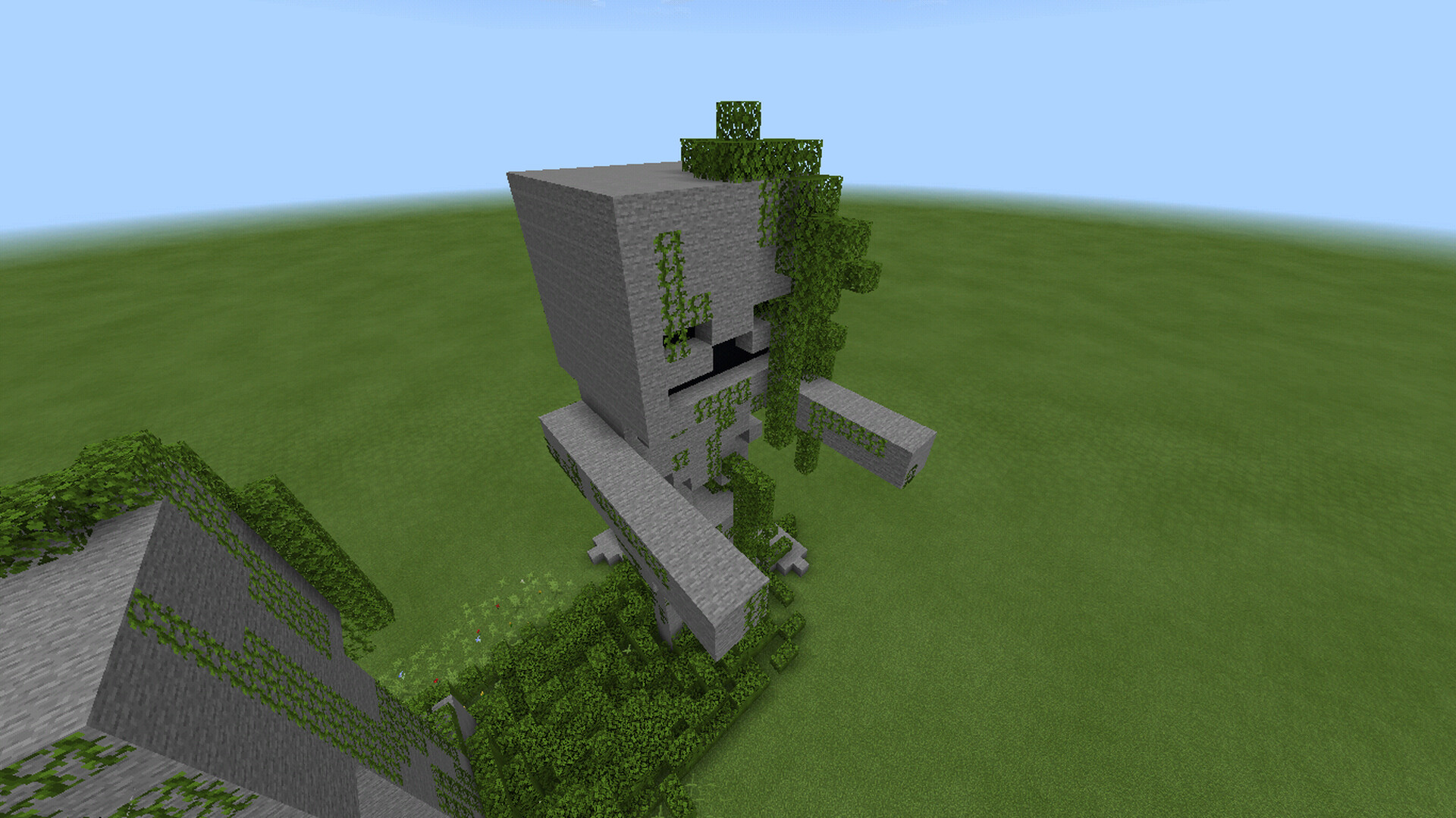 Skeleton Statue (With Bow) Minecraft Map