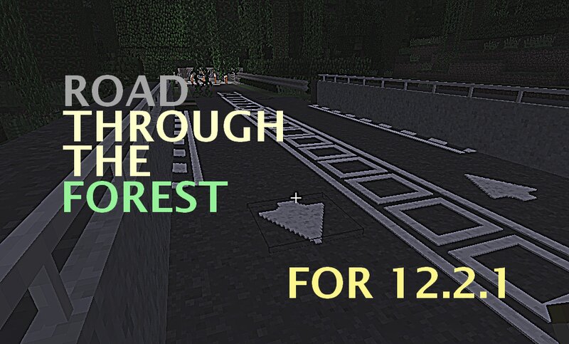 Road through the Forest Minecraft Map