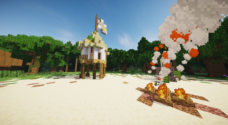 DR. STONE World Project (1.15.2) Minecraft Map