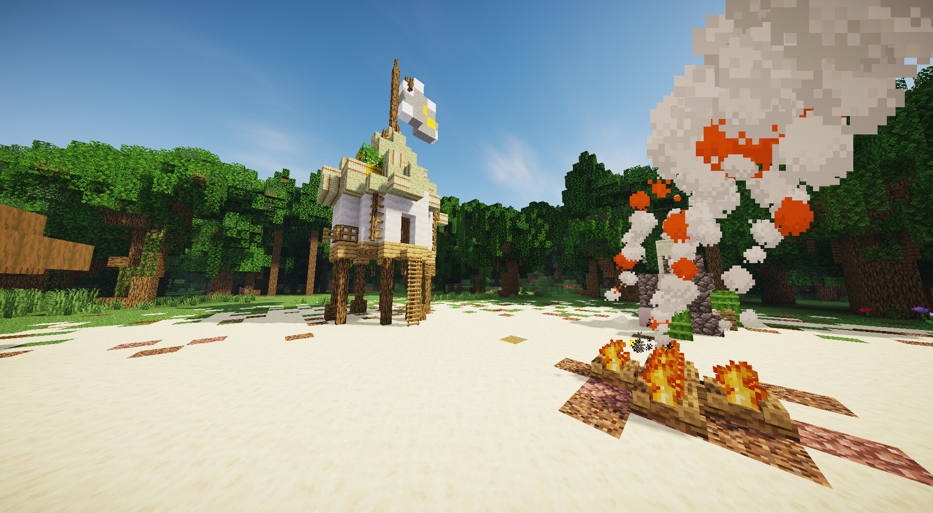 DR. STONE World Project (1.15.2) Minecraft Map