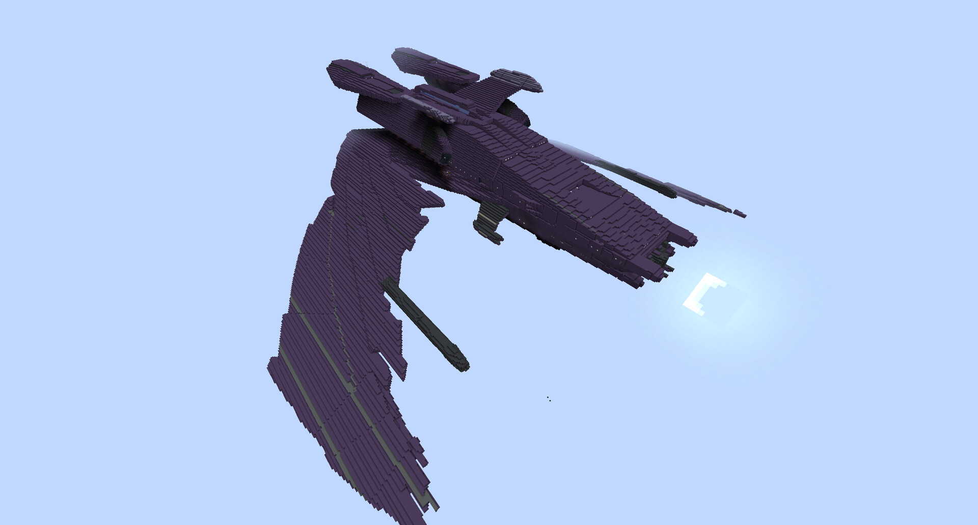 Romulan Scimitar-class Warbird Minecraft Map