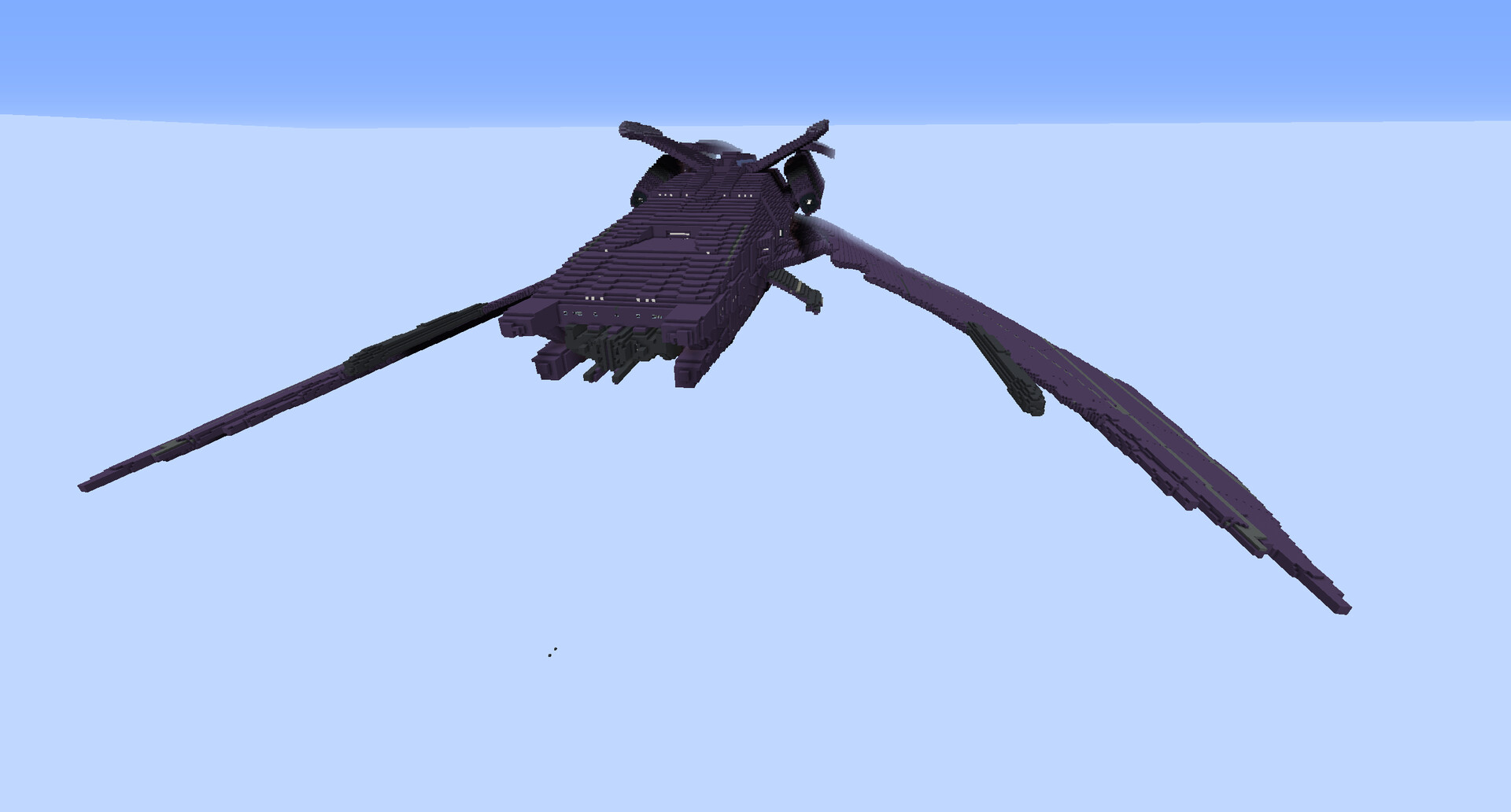 Romulan Scimitar-class Warbird Minecraft Map