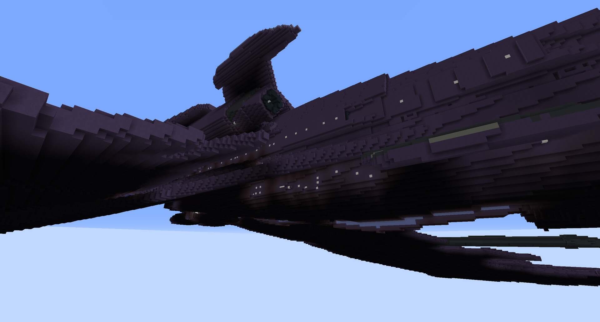 Romulan Scimitar-class Warbird Minecraft Map