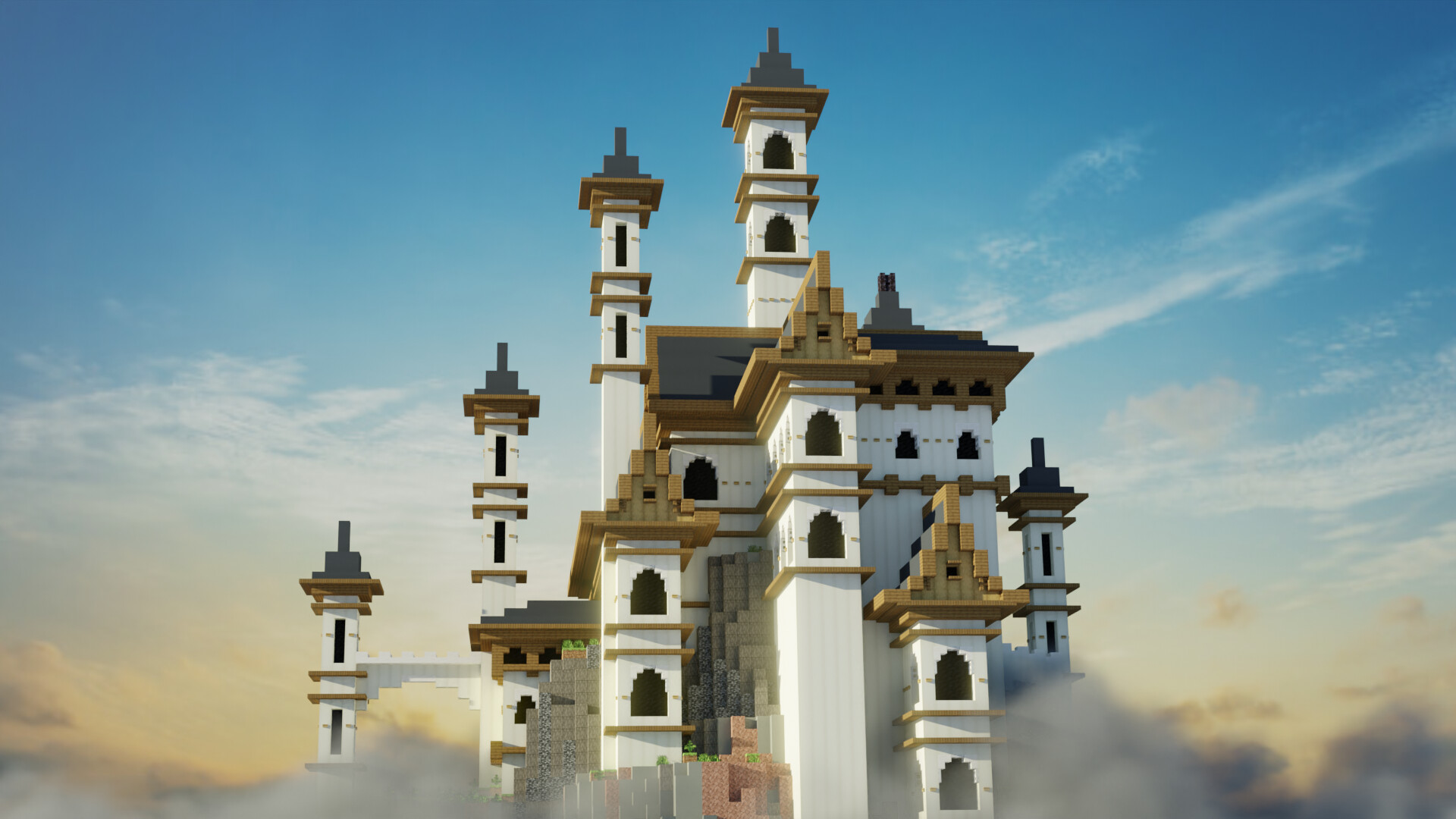 Fantasy Castle Build Minecraft Map