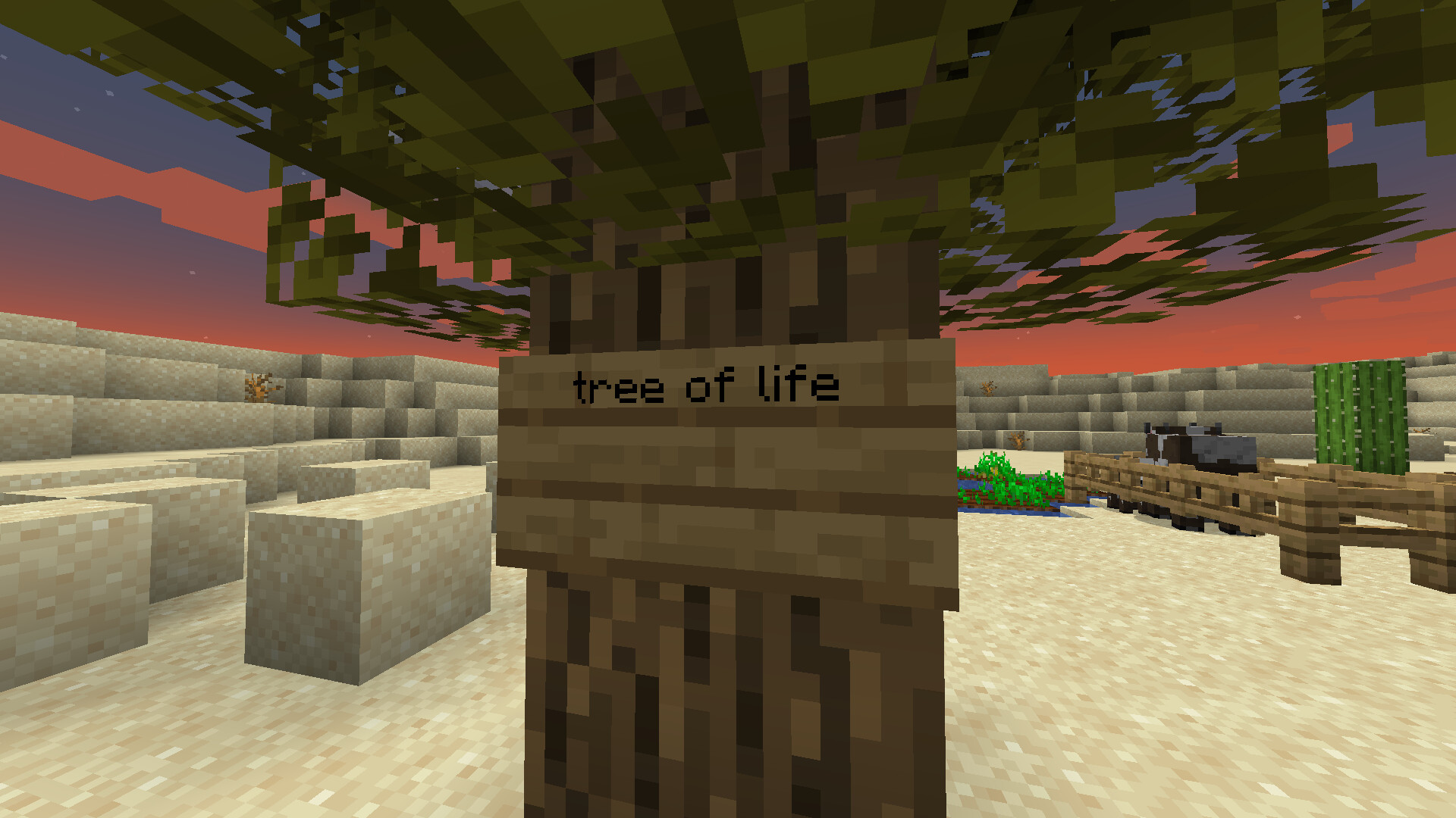 tree of life Minecraft Map