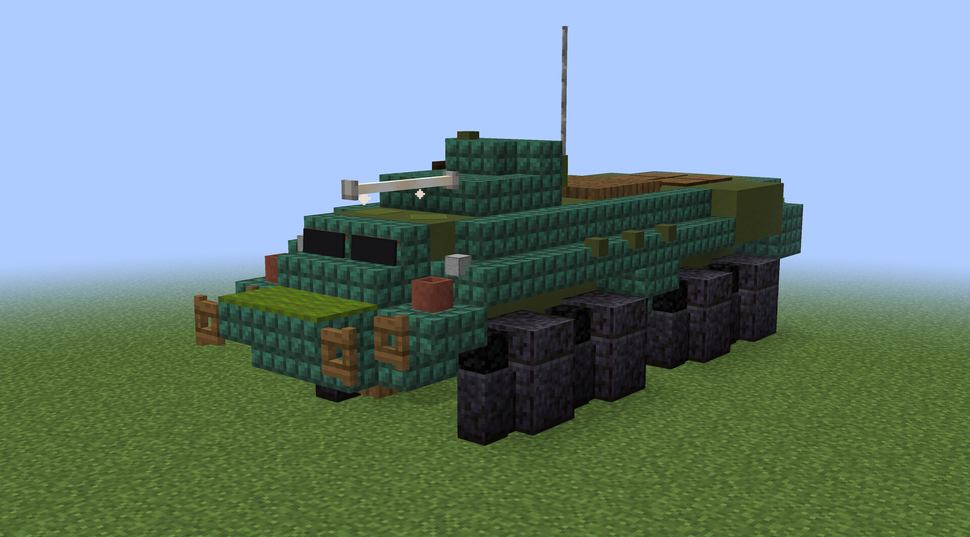 BTR-80 /82 1.5:1 scale Minecraft Map