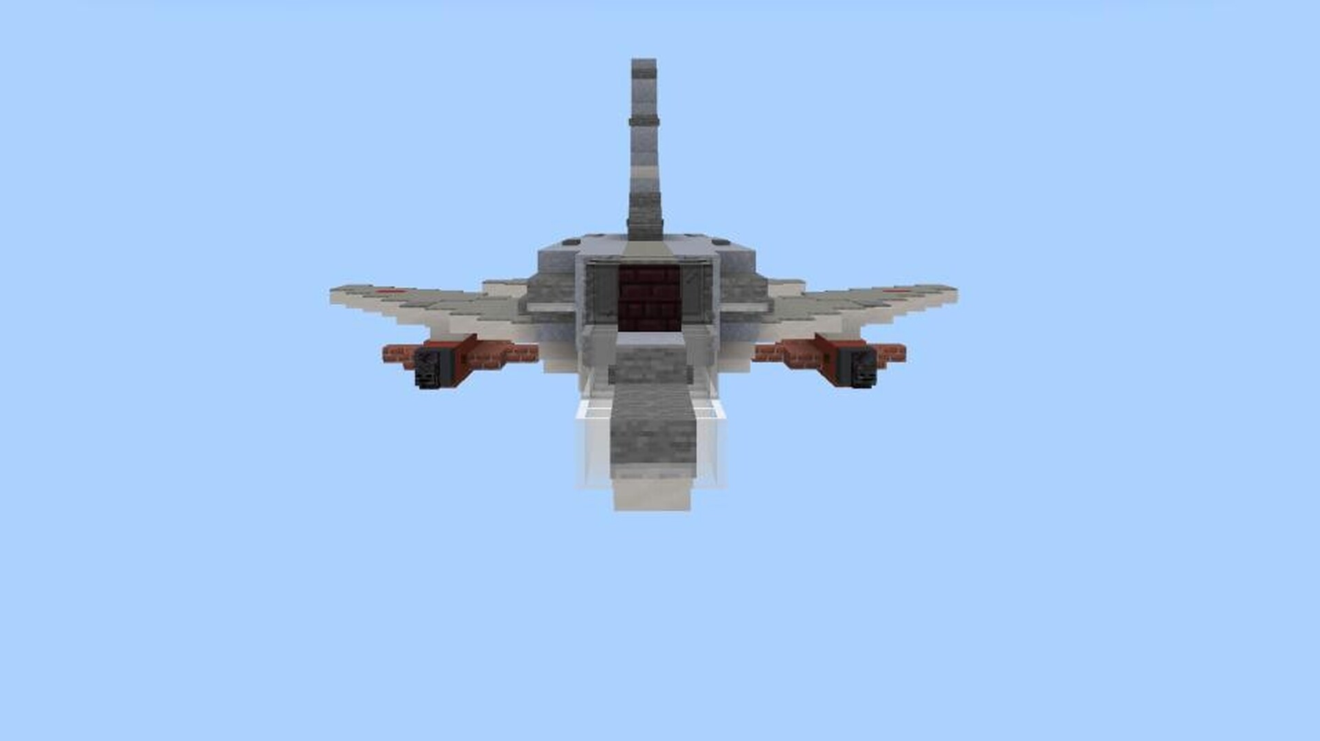 1:1 scale Tu-22M3/M3M Backfire-C Minecraft Map