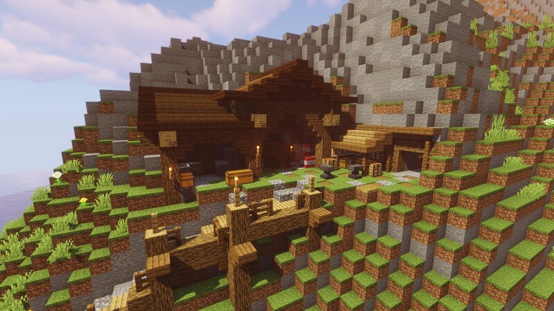 medieval mine with awesome easteregg - mine médiévale ...