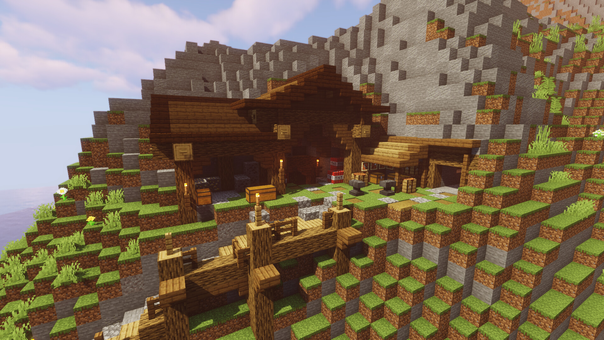 medieval mine with awesome easteregg - mine médiévale ...