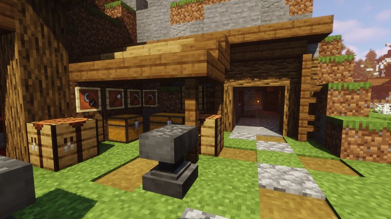 medieval mine with awesome easteregg - mine médiévale ...