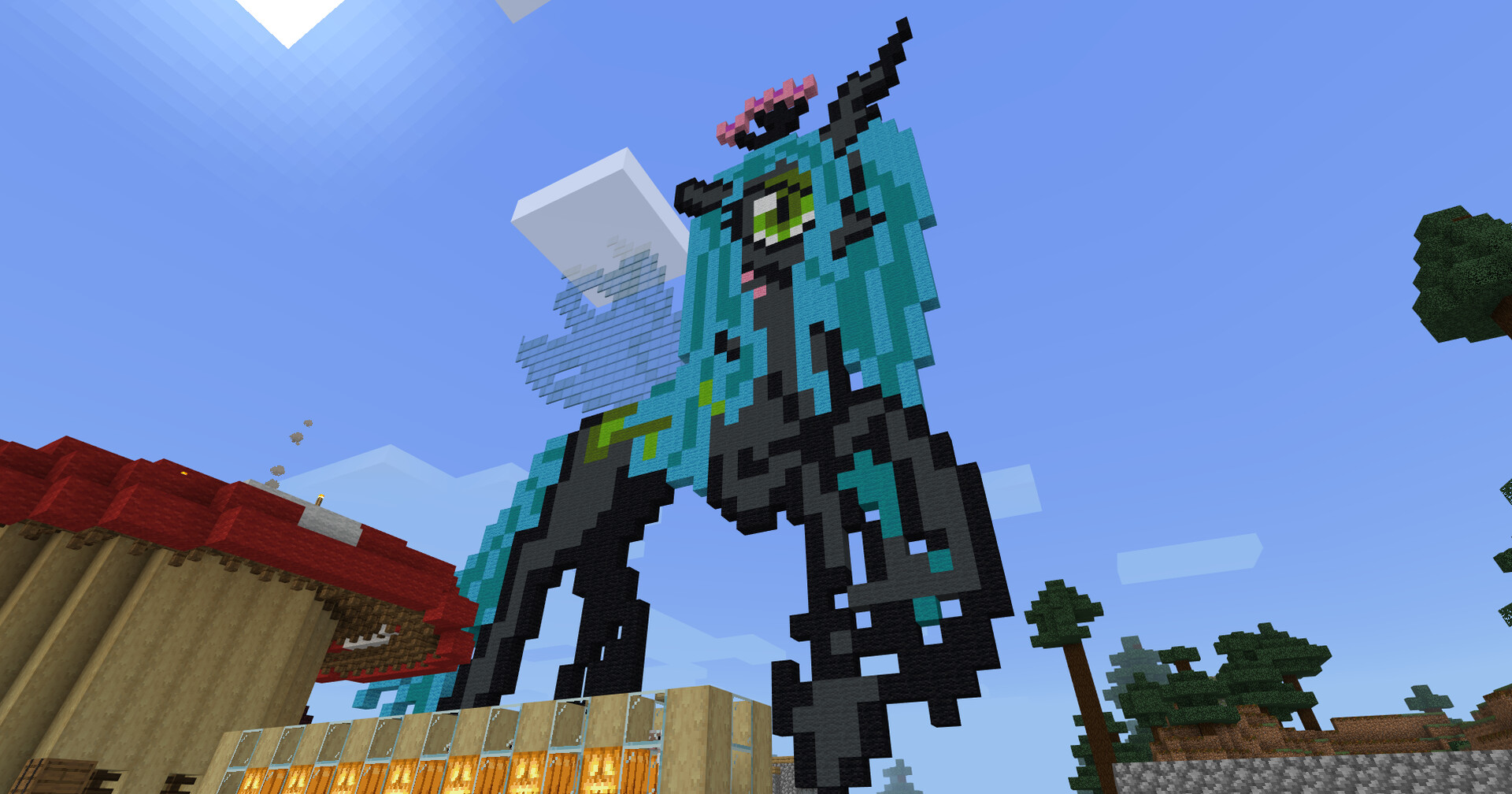 Ahriman's Builds from my Minecraft Realm Minecraft Map