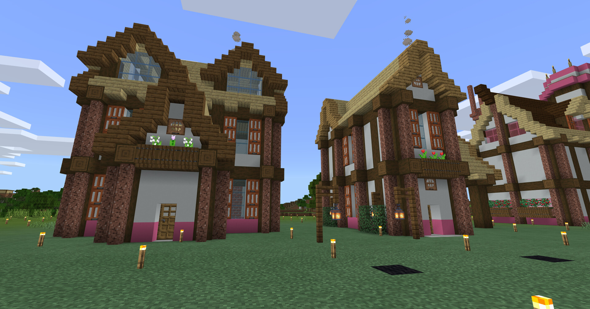 Ahriman's Builds from my Minecraft Realm Minecraft Map