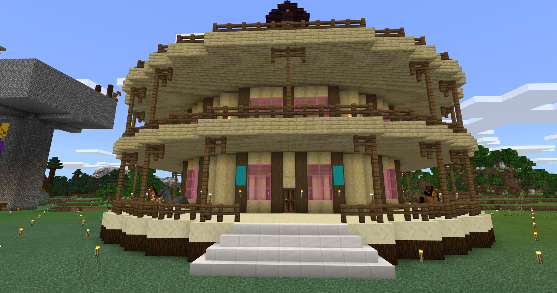 Ahriman's Builds from my Minecraft Realm Minecraft Map