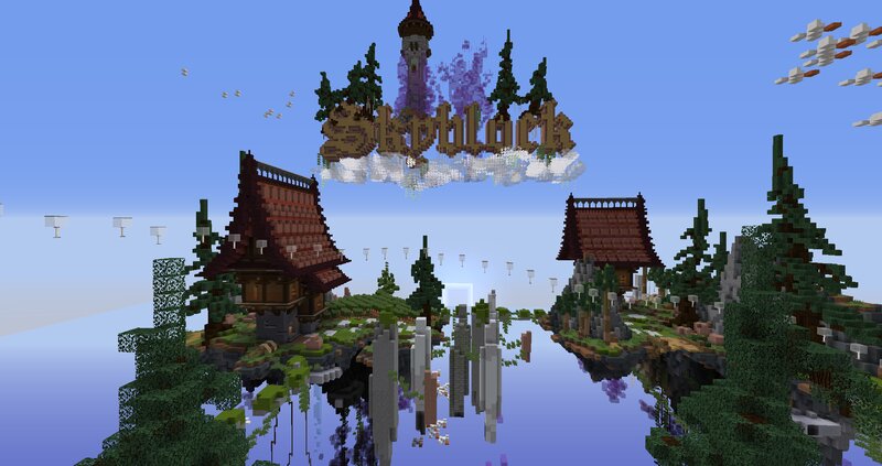 Medieval Skyblock lobby by Medozark Minecraft Map