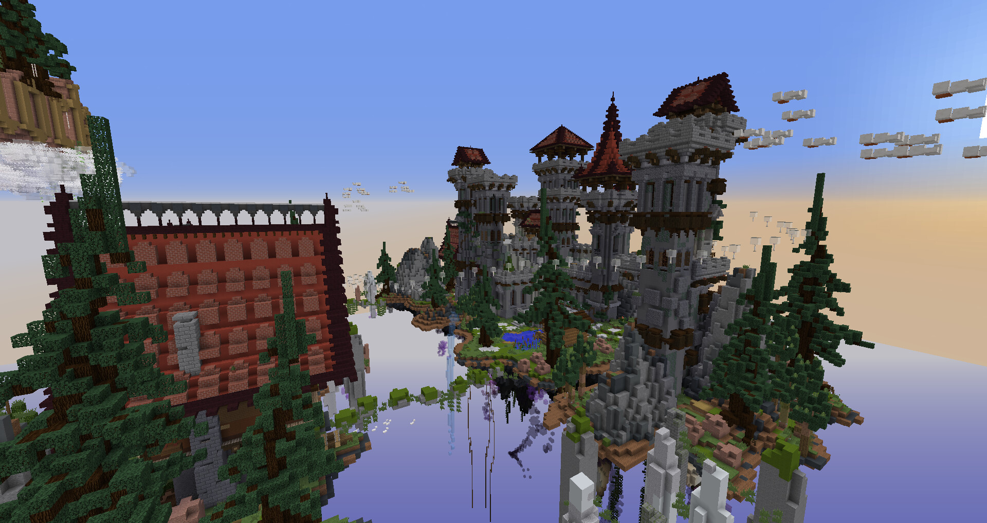 Medieval Skyblock lobby by Medozark Minecraft Map