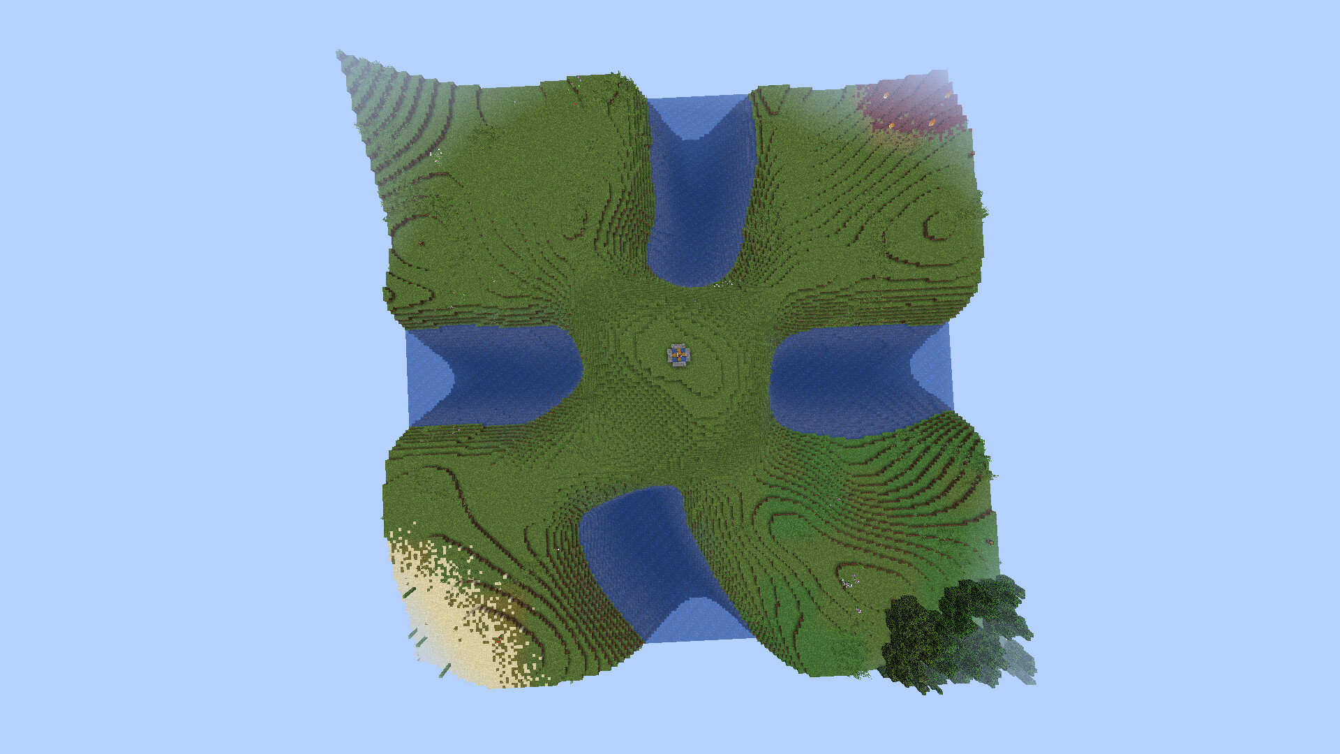 Hunger Games (CUSTOM) Minecraft Map