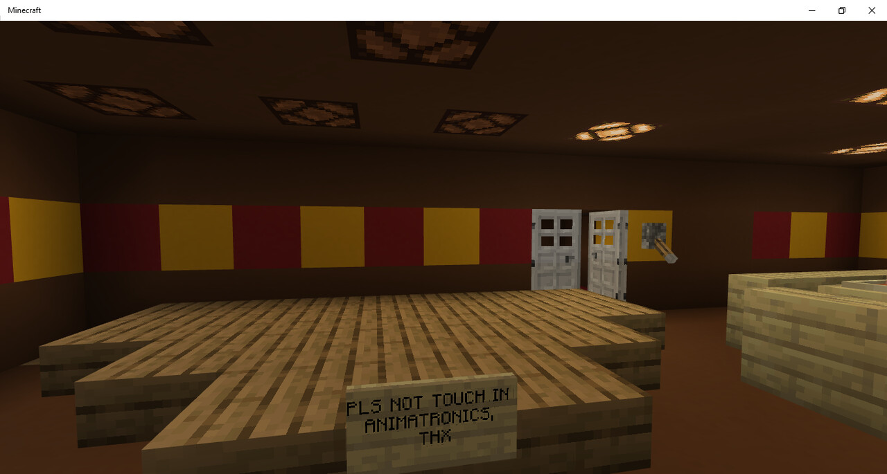 fnab1(my fnaf fan-made ) roleplay map Minecraft Map