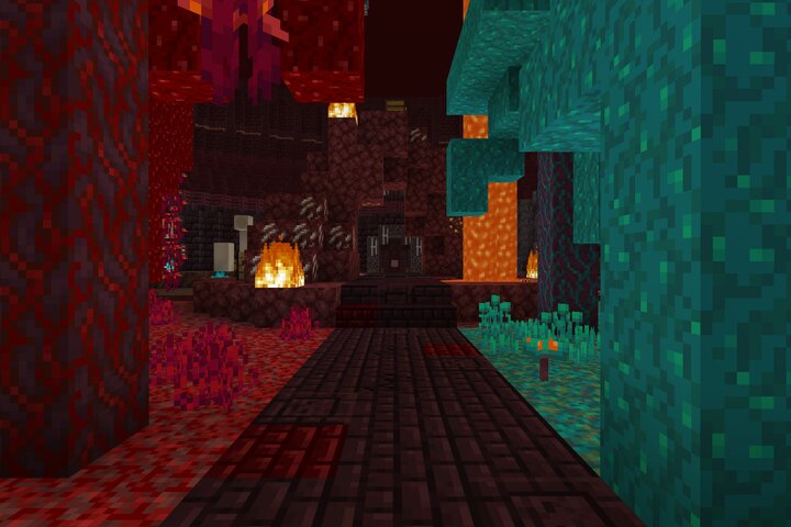 Battle Arena: Nether Edition Minecraft Map