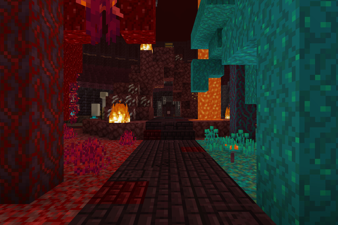 Battle Arena: Nether Edition Minecraft Map