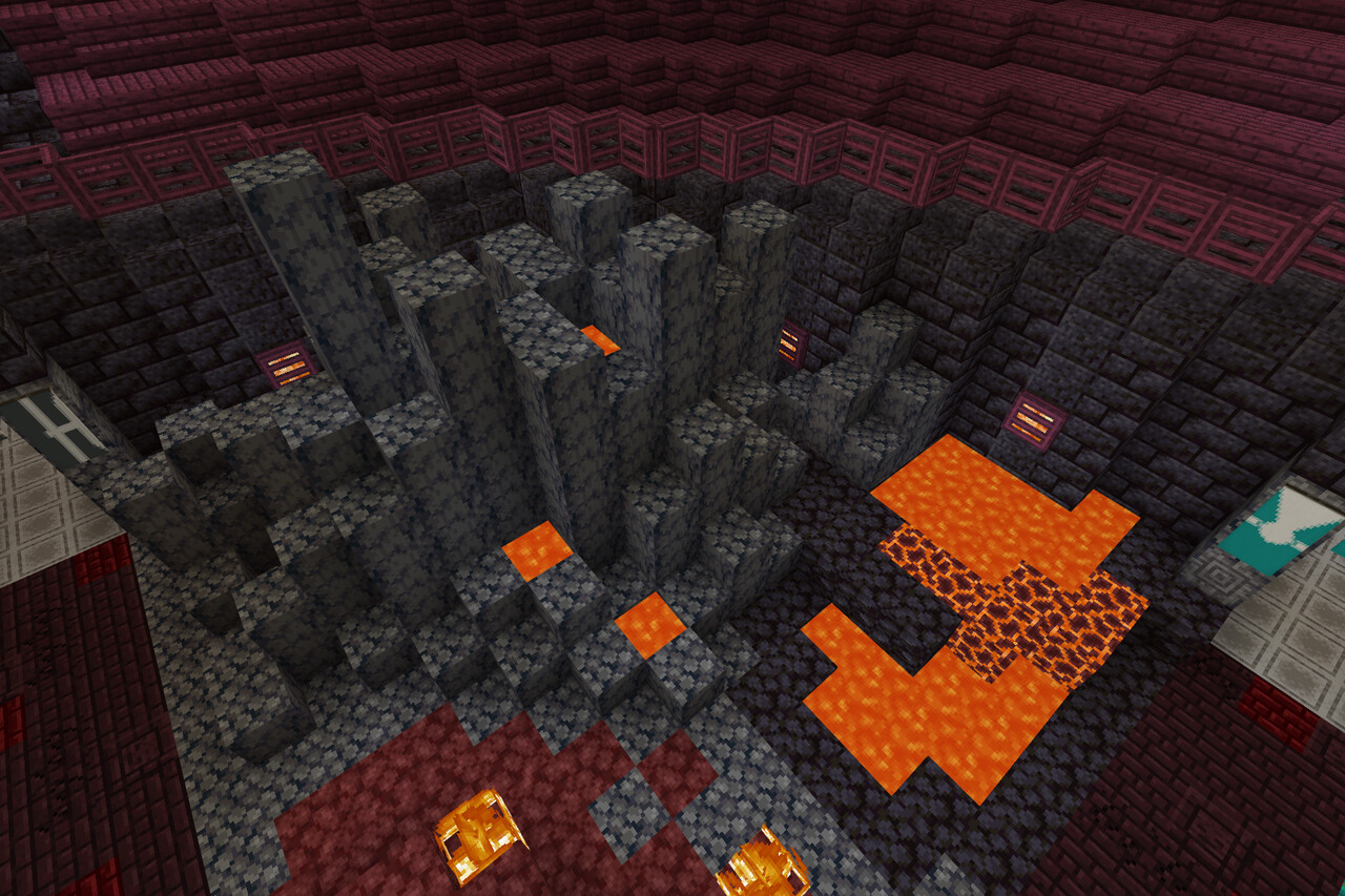 Battle Arena: Nether Edition Minecraft Map