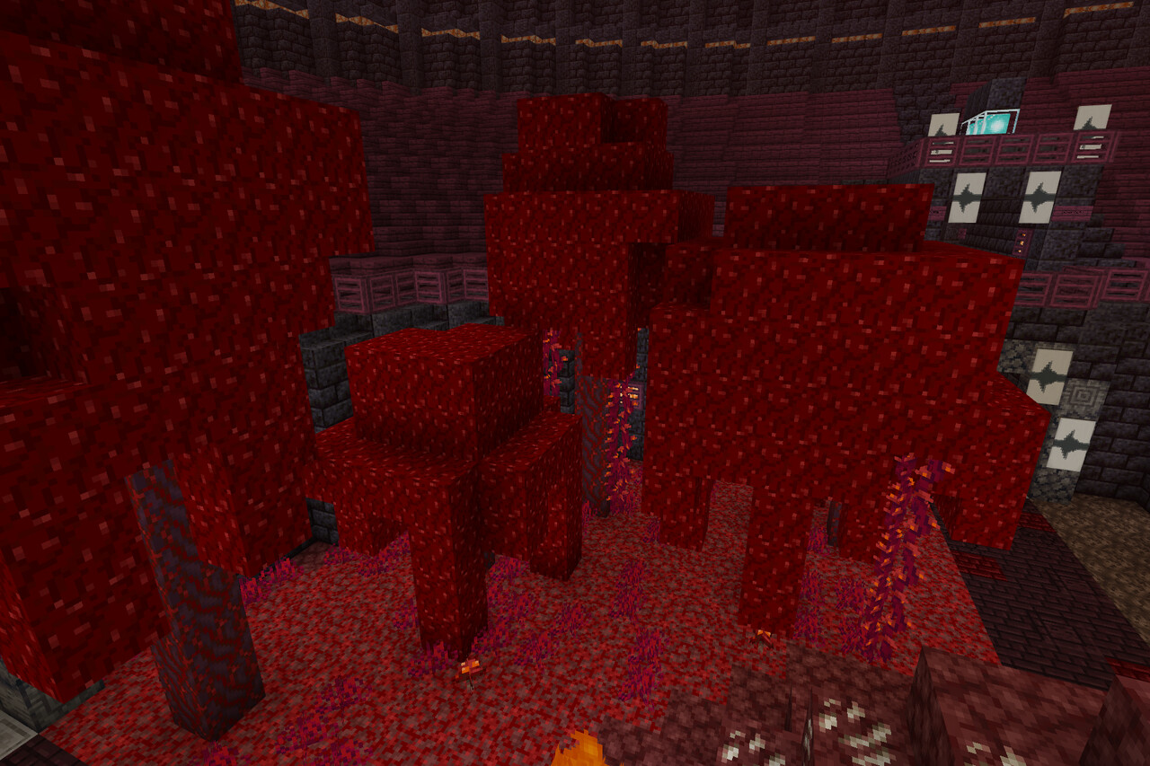 Battle Arena: Nether Edition Minecraft Map
